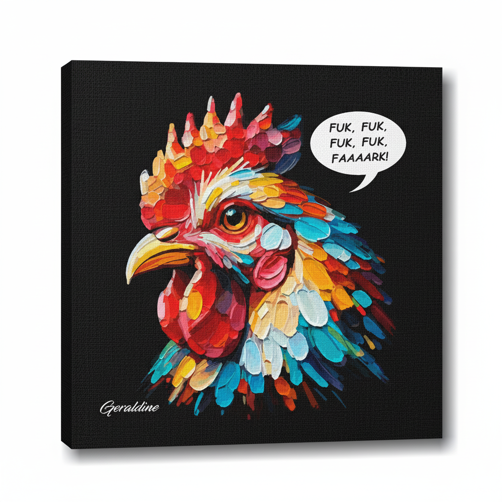 Bird Portrait Canvas Art – Colourful Avian Prints for Nature Lovers ...